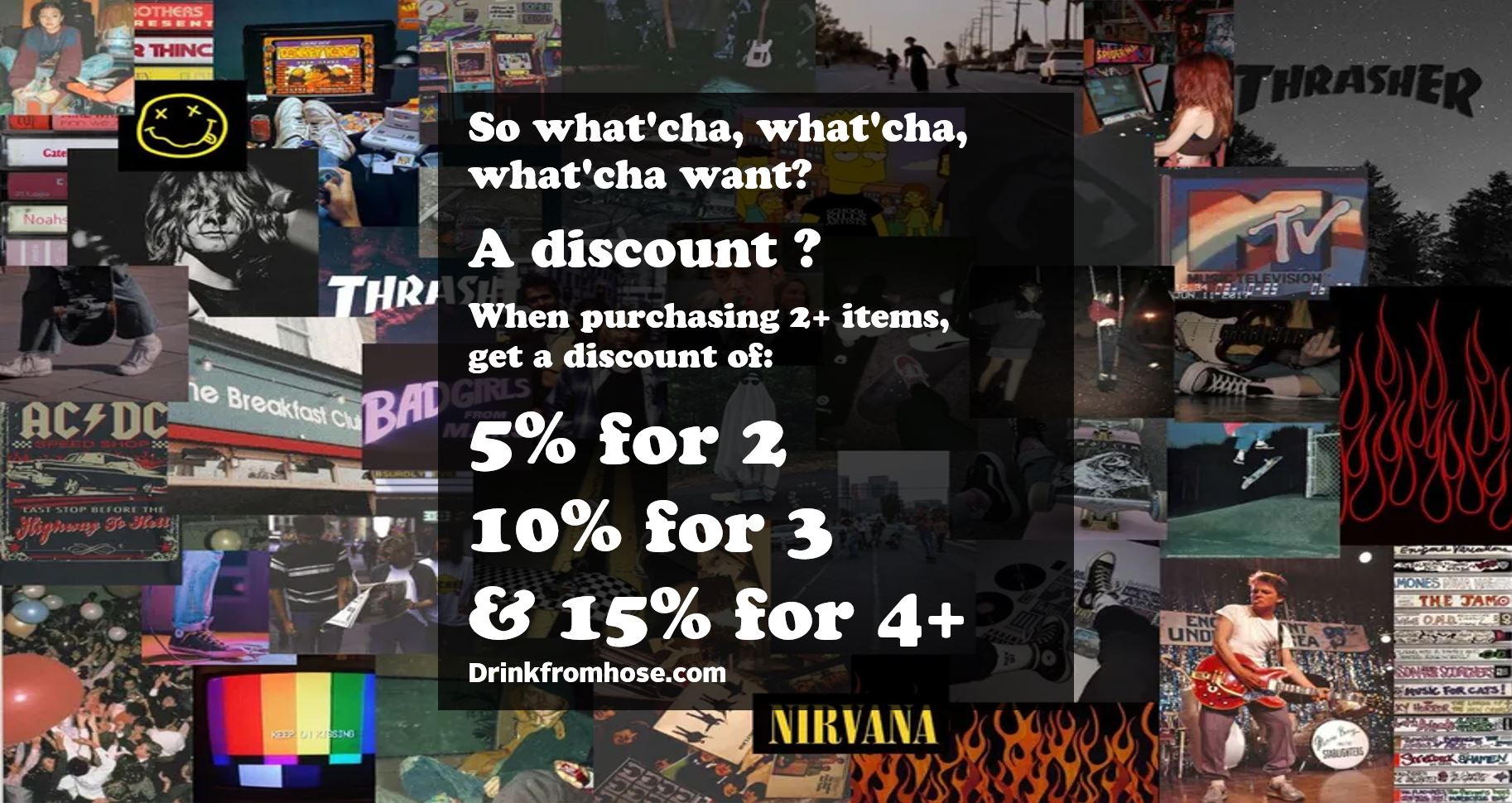 Drink From Hose Clothing - Merch for Thirsty Rebels! – Drink from Hose ...